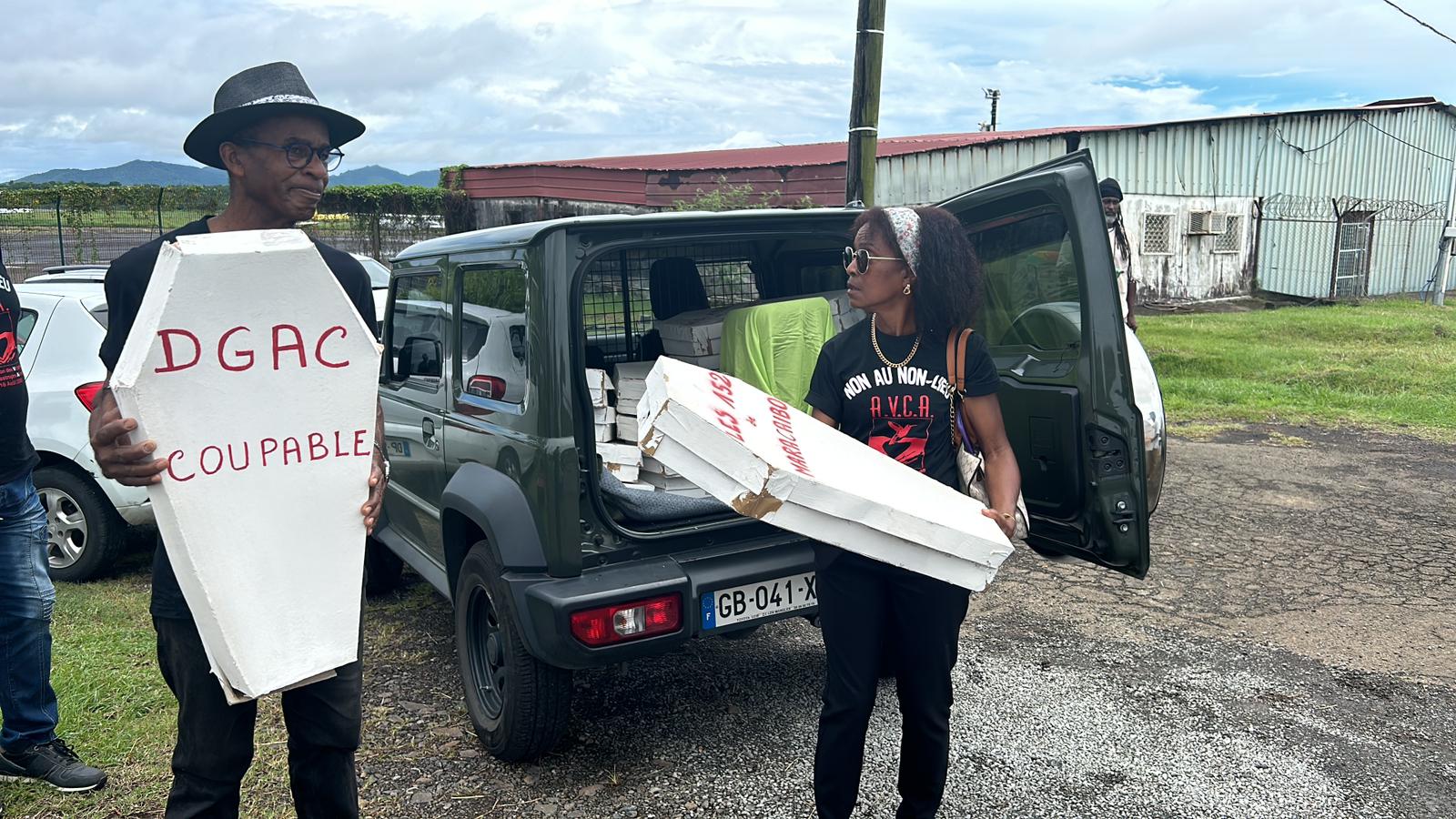 Crash du 16 août 2005 : une action coup-de-poing devant la DGAC en Martinique